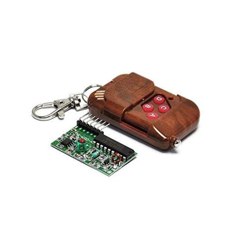 Channel Wireless Four Button RF Remote Control Transceiver Module Cretechs