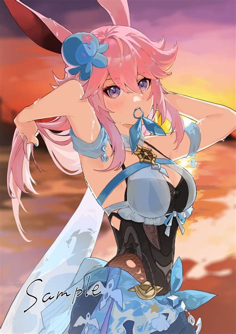 Yuxi User Fmwh Yae Kasumi Yae Kasumi Shimmering Wavelets Yae Sakura Honkai Series