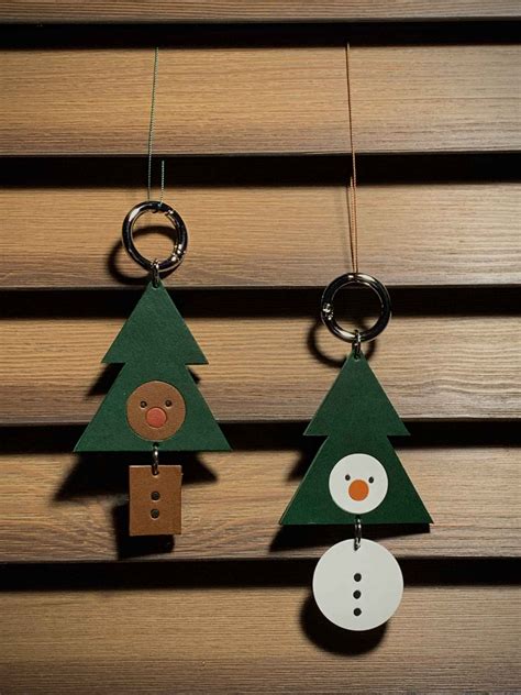 [부산 광안리] 크리스마스 루돌프 눈사람 키링만들기1 가죽공예 원데이클래스 솜씨당