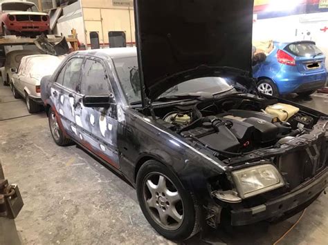 Getting the W202 Repainted! – Motorsport For Mental Health