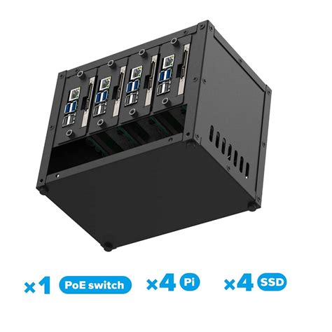 Buy UCTRONICS Raspberry Pi Cluster Complete Enclosure V3 0 Online At Robu In