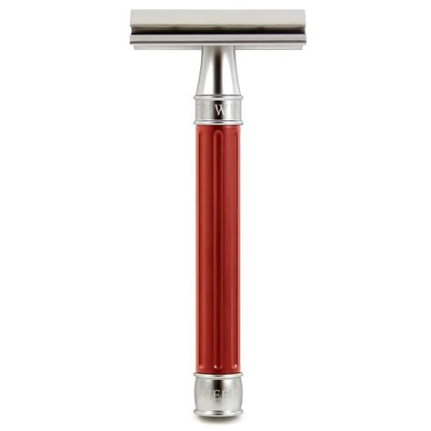 Edwin Jagger 3one6 Stainless Steel Red De Safety Razor Rakhyvel