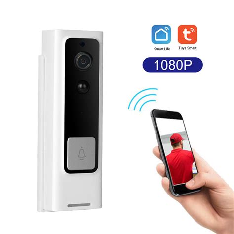 Security Doorbell 1080p Wireless Video Door Phone Pir Motion Detector