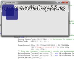 Tutorial WINAPI C 2 1 Creación del ObjetoEscena