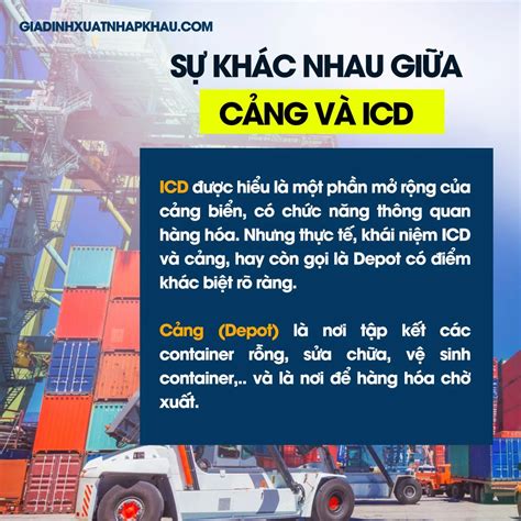 Icd Là Gì Các Cảng Icd Ở Việt Nam