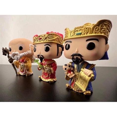 Funko Pop Asia Three Immortals ฮก ลก ซิ่ว มือหนึ่งของแท้ 100 Shopee