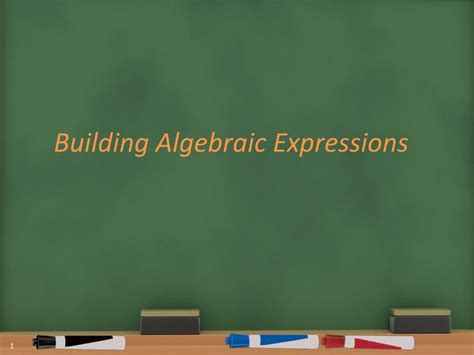 PPT Building Algebraic Expressions PowerPoint Presentation Free Download ID 2814847
