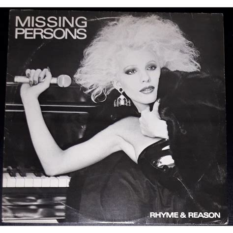 Missing Persons Lp Rhyme And Reason 1984 Disco Vinil Raro Excelente
