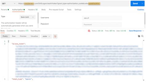 oauth token sas users