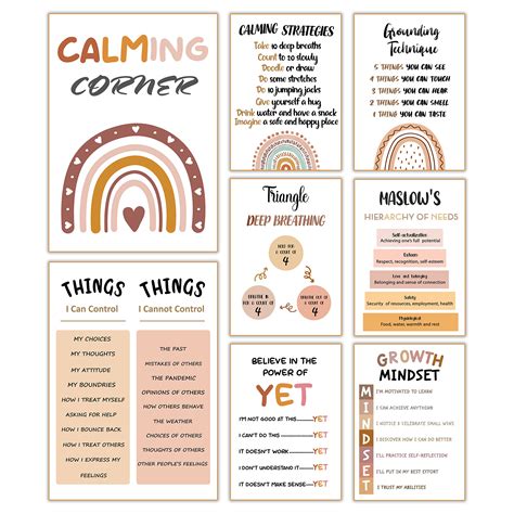 Buy 8 Boho Classroom Decor S Boho Calming Corner Classroom S