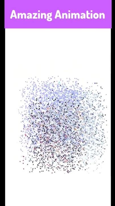 Amazing Image Pixel Animation Using Javascript Canvas Coding Status