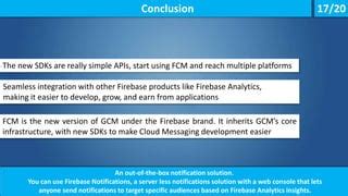 Firebase Cloud Messaging Ppt
