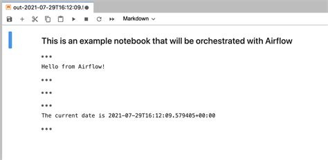 Execute A Jupyter Notebook With Airflow Astronomer Documentation