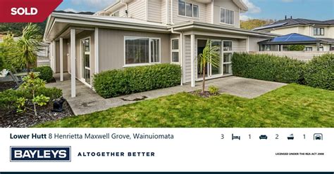 Residential Offers Enquiries Over Nz 800 000 8 Henrietta Maxwell Grove Wainuiomata Lower Hutt