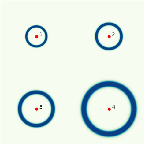 illustration of voronoi diagram with free boundary download