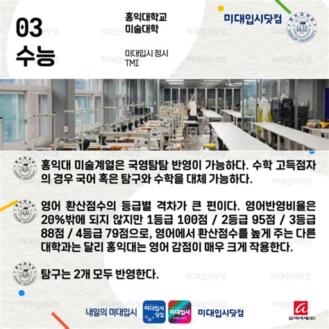 2024 미대정시 Tmi 홍익대 미대 서울 정시 모집요강 실기 수능 입시결과 입결 정시등급 입시 특이사항 홍익대학교 네이버 블로그