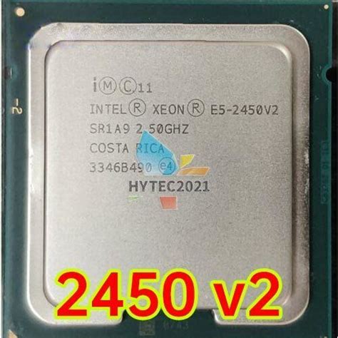Intel Xeon E5 2450 V2 Sr1a9 25 Ghz 8cores 20mb Lga 1356 Cpu Processor