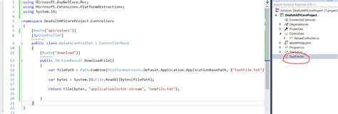 C Net Core Webapi Allow User To Download File Stack Overflow