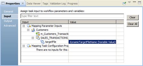Step Override The Flat File Data Object Parameter