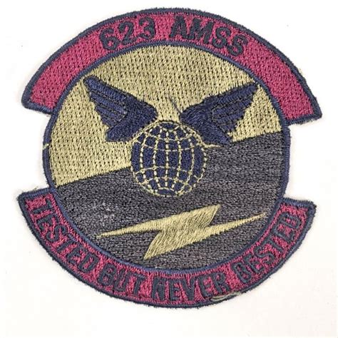 U S Air Force 623rd Air Mobility Support Squadron Patch 10 00