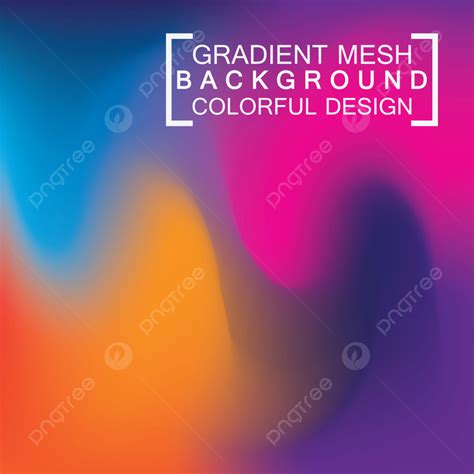 추상 흐리게 홀로그램 그라디언트 메쉬 효과 배경 배너 웨이브 분홍 배경 일러스트 및 사진 무료 다운로드 Pngtree