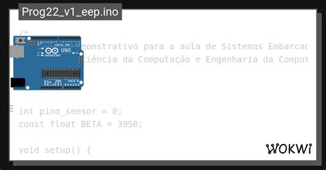 Prog22 V1 Eep Wokwi ESP32 STM32 Arduino Simulator