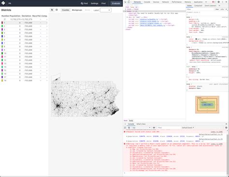 Console Warning When Loading Project Page · Issue 233 · Publicmappingdistrictbuilder · Github
