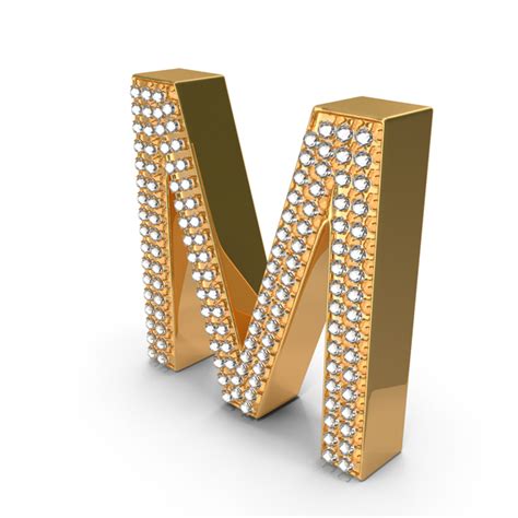 Letter M In Diamond