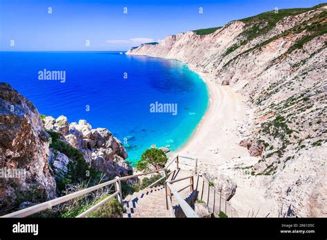 Kefalonia Greece Platia Ammos Beach One Of The Most Beautiful