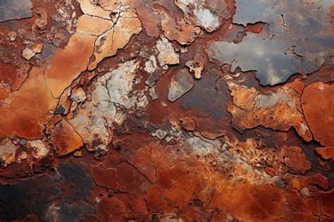 Premium Ai Image Rust Texture Background