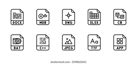 6 9만개의 file extension icon 로열티 프리 이미지 및 스톡 사진 shutterstock