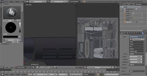 Texturing Can T Draw On My Texture In Texture Paint Mode Blender Stack Exchange