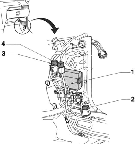 Fuse Box Diagram Vauxhall Opel Corsa B Relay With Assignment And Location