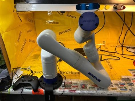 kinova gen3 6 axis robot arm in fremont ca usa