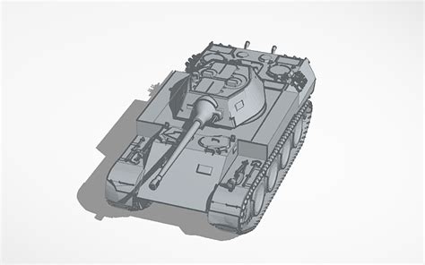 3d Design Pzkpfw Vk 16 02 Leopard Tinkercad