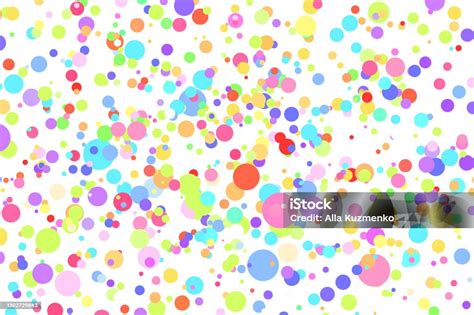 밝은 다색 배경 원과 다채로운 벡터 텍스처 스플래시 효과 배너 반짝이는 실버 도트 추상일러스트와 흐린 비 방울 웹 페이지 배너 포스터 카드용 패턴 가리키기에 대한 스톡 벡터