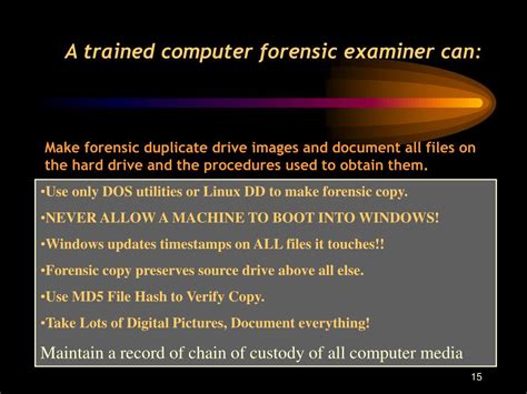 PPT Basic Computer Forensics For The Private Investigator PowerPoint Presentation ID 183897