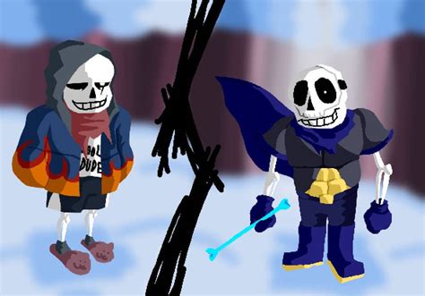 Reboundduel 1 Manktale Sans Vs Mh Underswap Sans By Funnicatfoshboi On Deviantart