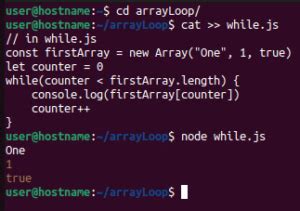 How To Loop Through Array In Node Js Methods GoLinuxCloud