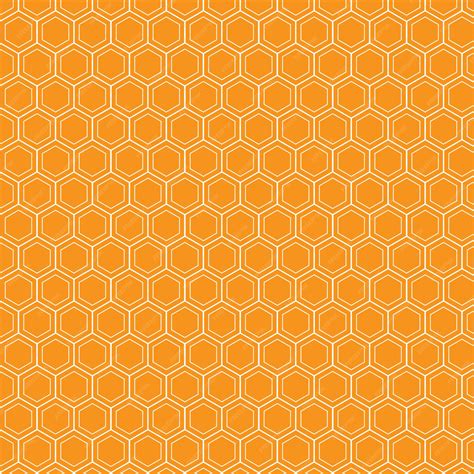Premium Vector Honeycomb Pattern Background