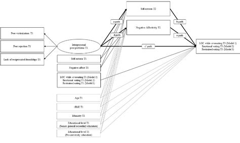 Figure 1 From Self Esteem And Negative Affectivity As Mediators Of The