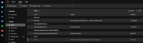 Web Grouping Messages Under A Header In The
