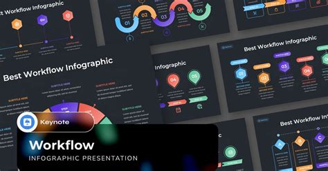 Workflow Infographic Presentation Keynote Incl Presentation And Business Envato