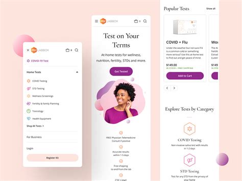 Mylab Box Mobile Version By Dawid Młynarz For Xwp On Dribbble
