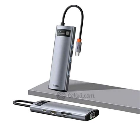 Baseus 8 In 1 Starjoy 8 Port Type C Hub Adapter