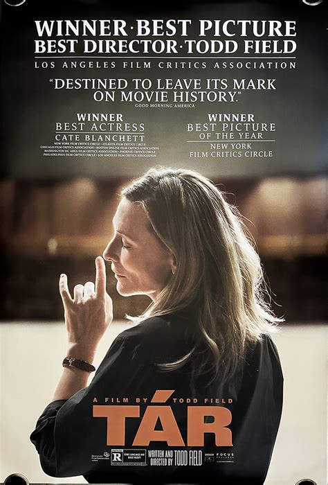 Tár Aan Ggdn Baftan Afi 48x70in Movie Posters Gallery