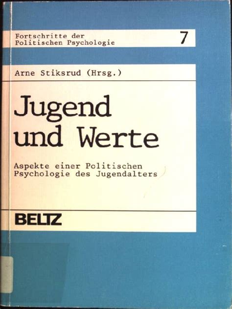 Jugend Werte Zvab