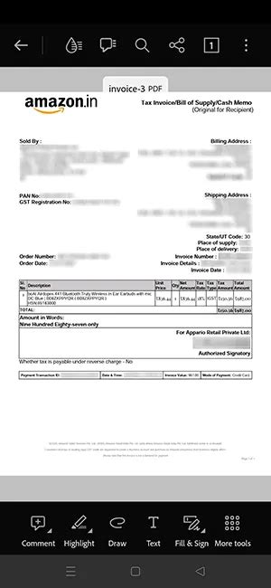 How To Download Amazon Invoice From App Or Website Reveal That