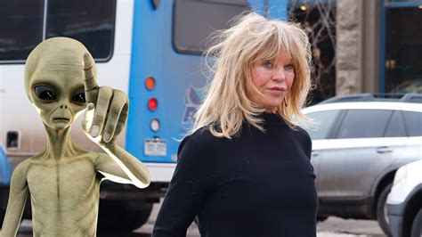 Goldie Hawn Claims She Was Touched By An Alien In The 1970s