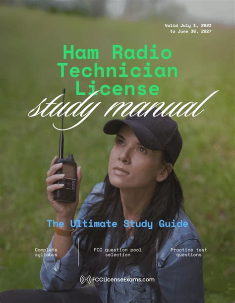 Ham Radio Technician Class License Study Manual Fcc License Exams